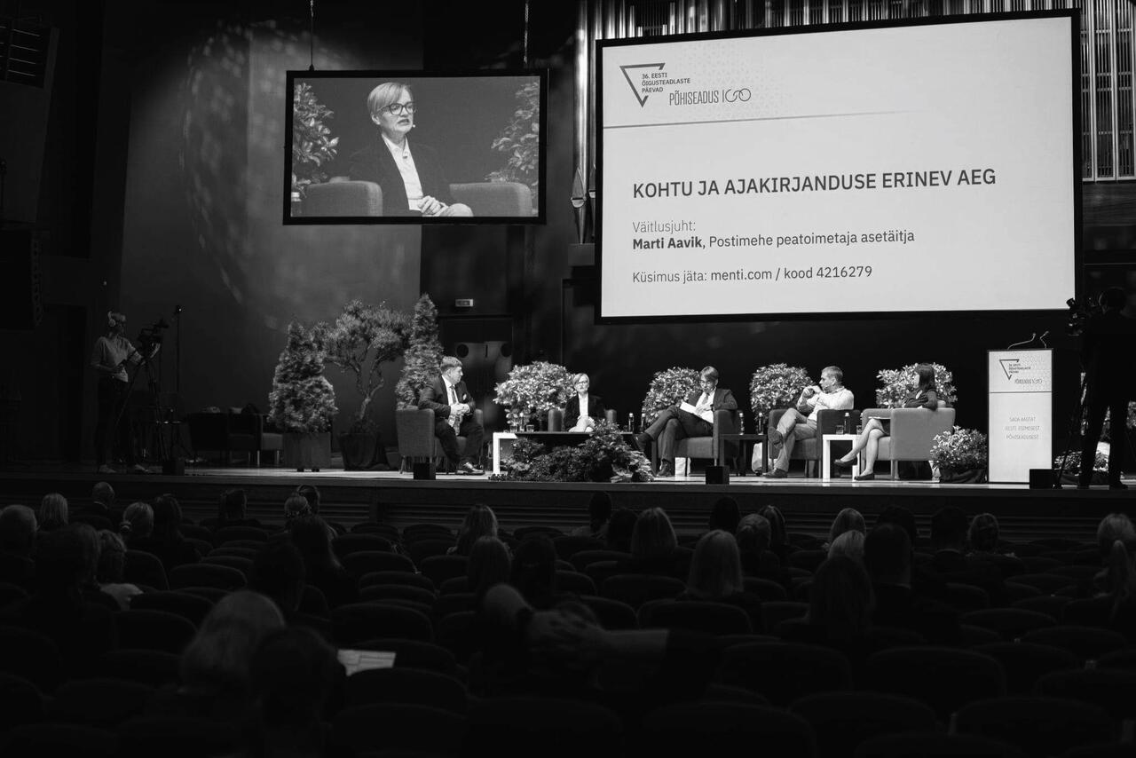 Ramon Rask osales Õigusteadlaste Päevadel paneeldiskussioonis ...